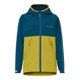 Vaude Outdoorjacke 'Moab' Jungen Gr&ouml;&szlig;e 110/116 limone / petrol