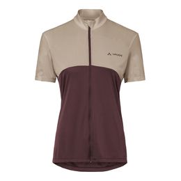 Vaude Trikot 'Matera' Damen Gr&ouml;&szlig;e M beige / bordeaux