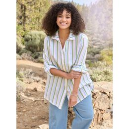 sheego Gestreifte Bluse