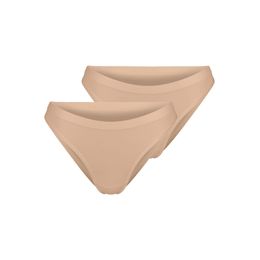 Sloggi Brasilslip ' Blue GO Sense ' Damen Gr&ouml;&szlig;e L beige / nude