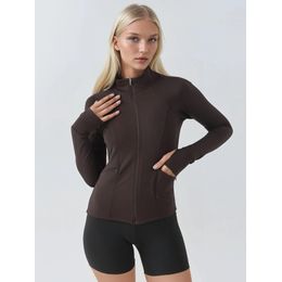 Hiccup Funktionsjacke Damen Gr&ouml;&szlig;e XS mokka