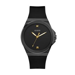 Guess Analog Watch 'Vinyl' male Black size One Size