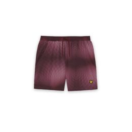 Lyle & Scott Lyle & Scott Badeshorts Herren Gr&ouml;&szlig;e L dunkelpink / kirschrot