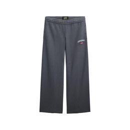 Superdry & Co Hose 'Essentials' Damen Gr&ouml;&szlig;e 42 dunkelgrau