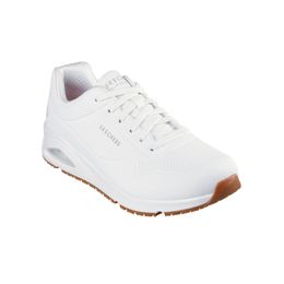 Skechers Sportlicher Schn&uuml;rschuh 'Uno Sr' Herren Gr&ouml;&szlig;e 45 wei&szlig;