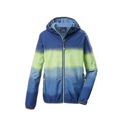 Killtec Funktionsjacke Jungen Gr&ouml;&szlig;e 176 dunkelblau / hellgr&uuml;n