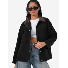 Bigdart Jacke Damen Gr&ouml;&szlig;e M schoko / schwarz