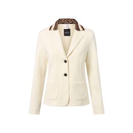 Marc Cain Blazer Damen Gr&ouml;&szlig;e 40 beige / creme / braun