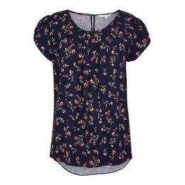Apricot Shirt 'Ditsy Floral' Damen Gr&ouml;&szlig;e M dunkelblau / gr&uuml;n / pink