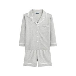 Polo Ralph Lauren Pyjama ' Polo Essentials ' Damen Gr&ouml;&szlig;e XXS grau Winterkleid
