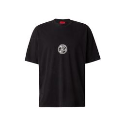 Hugo T-Shirt 'Dwresto' Herren Gr&ouml;&szlig;e XL schwarz / wei&szlig;