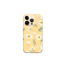 Glided Smartphoneh&uuml;lle 'Yellow Daisy Glided Handyh&uuml;lle' Damen Gr&ouml;&szlig;e iPhone 15 Pro schwarz
