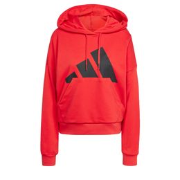 adidas Sportswear Sweatshirt 'Essentials' Damen Gr&ouml;&szlig;e XS/S rot / schwarz
