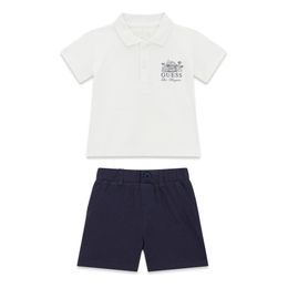 Guess Set Jungen Gr&ouml;&szlig;e 92 navy / hellblau / wei&szlig;