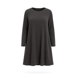 Stil Diva Kleid Damen Gr&ouml;&szlig;e 5XL dunkelgrau