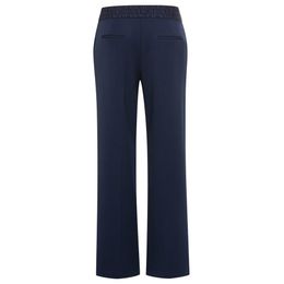 Olsen Pleat-Front Pants female Blue size 40