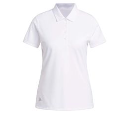 adidas Golf Funktionsshirt 'Women's Solid Performance Short Sleeve Polo' Damen Gr&ouml;&szlig;e XS wei&szlig;