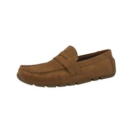 Clarks Slipper 'Corsley Bar' Herren Gr&ouml;&szlig;e 42 sepia