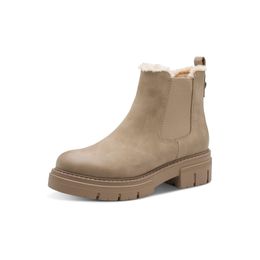 Marco Tozzi Chelsea Boots Damen Gr&ouml;&szlig;e 39 taupe Winterschuhe
