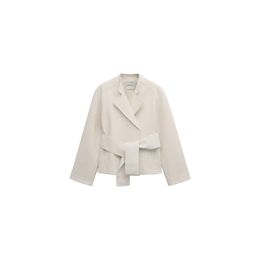 Mango Between-Season Jacket female Beige size XL