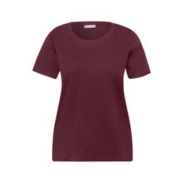Street One T-Shirt Damen Gr&ouml;&szlig;e XS dunkelrot