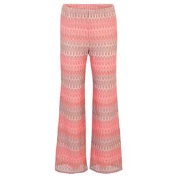Cartoon Hose Damen Gr&ouml;&szlig;e 42 beige / koralle / rosa