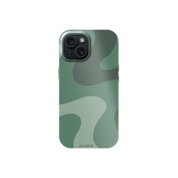 Glided Smartphoneh&uuml;lle 'Green Wave Glided Handyh&uuml;lle' Damen Gr&ouml;&szlig;e iPhone 16 Pro Max schwarz