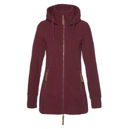 Polarino Funktionsfleecejacke Damen Gr&ouml;&szlig;e XS bordeaux / schwarz / wei&szlig;