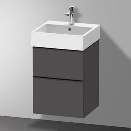 Duravit D-Neo Schrank mit Vero Air Waschtisch, 2 Ausz&uuml;ge, 2350500000+DE43700BD490000,