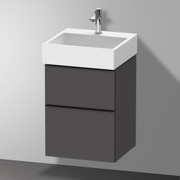 Duravit D-Neo Schrank mit Vero Air Waschtisch, 2 Ausz&uuml;ge, 2350500041+DE43700BD490000,