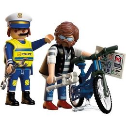 Playmobil 72076 City Action Fahrradraub, Konstruktionsspielzeug