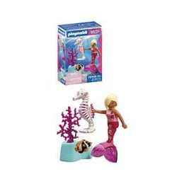 Playmobil 72109 Fantasy & Magic Meerjungfrau mit Seepferdchen, Konstruktionsspielzeug