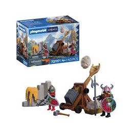 Playmobil 72117 Knights Steinkatapult Drachenritter, Konstruktionsspielzeug