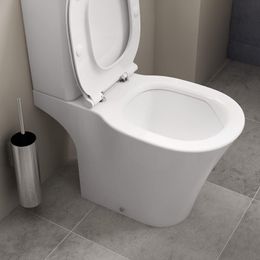 Ideal Standard Connect Air Stand-WC mit AquaBlade, E009701,