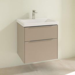 Villeroy & Boch Villeroy & Boch Subway 3.0 Schrank mit Waschtisch, 2 Ausz&uuml;ge, 4A706101+C57800VM,
