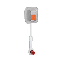 Grohe Rondo Drucksp&uuml;ler, f&uuml;r WC, mit Anschluss f&uuml;r Magnetventil, 37048000,