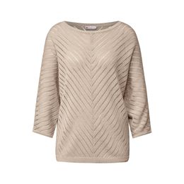 Street One Pullover Damen Gr&ouml;&szlig;e L dunkelbeige