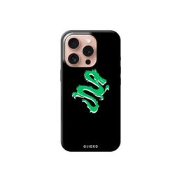 Glided Smartphoneh&uuml;lle 'Emerald Dragon Glided Handyh&uuml;lle' Damen Gr&ouml;&szlig;e iPhone 14 Plus schwarz