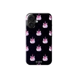 Glided Smartphoneh&uuml;lle 'Unicorn Meow Glided Handyh&uuml;lle' Damen Gr&ouml;&szlig;e iPhone 14 Pro schwarz