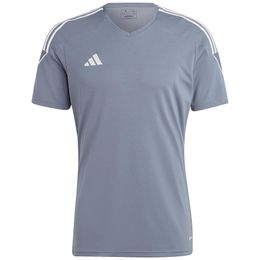adidas Performance Funktionsshirt 'Tiro 23 League' Herren Gr&ouml;&szlig;e XL grau / wei&szlig;