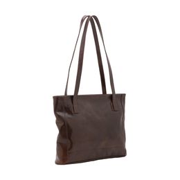 Viola Castellani Schultertasche Damen Gr&ouml;&szlig;e One Size dunkelbraun