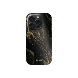 Glided Smartphoneh&uuml;lle 'Black Marble Glided Handyh&uuml;lle' Damen Gr&ouml;&szlig;e iPhone 14 Plus schwarz