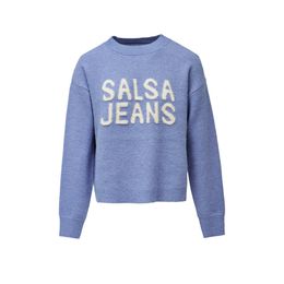 Salsa Jeans Langarm-shirts Damen Gr&ouml;&szlig;e S blau