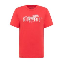 Mustang T-Shirt 'Austin' Herren Gr&ouml;&szlig;e S rot