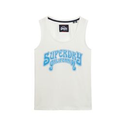 Superdry & Co Top Damen Gr&ouml;&szlig;e M/L blau / wollwei&szlig;