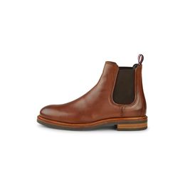 HECHTER PARIS Chelsea Boots Herren Gr&ouml;&szlig;e 44 cognac
