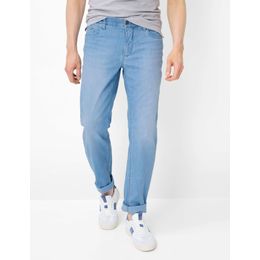 Eurex By Brax Eurex Herren Five-Pocket-Hose Style LUKE BLEACHED, denim hellblau, Gr. 29U