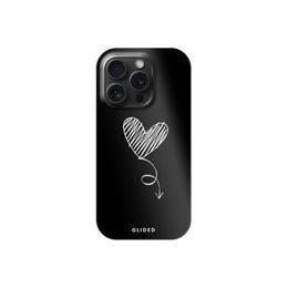 Glided Smartphoneh&uuml;lle 'Dark Heart Glided Handyh&uuml;lle' Damen Gr&ouml;&szlig;e iPhone 16 Pro Max schwarz
