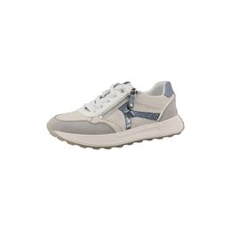 Tom Tailor Sneaker Damen Gr&ouml;&szlig;e 42 beige / taubenblau / taupe