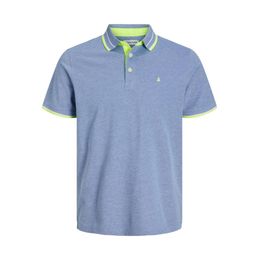 Jack & Jones Plus Jack & Jones Plus Poloshirt 'JJEPaulos' Herren Gr&ouml;&szlig;e 8XL sand / taubenblau / hellblau